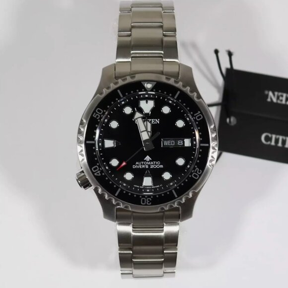 Citizen | Accessories | Citizen Promaster Automatic Diver Mens Black ...